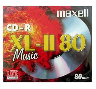 Maxell CD-R Music XL-II 10 Pack - Tuotetiedot